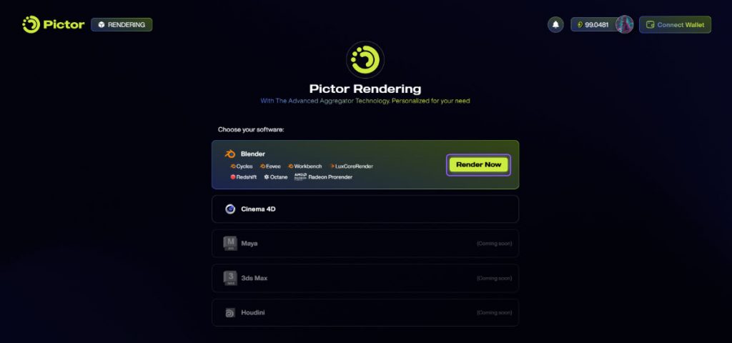 How to Render on Pictor Network - Decentralized GPU Aggregator Network