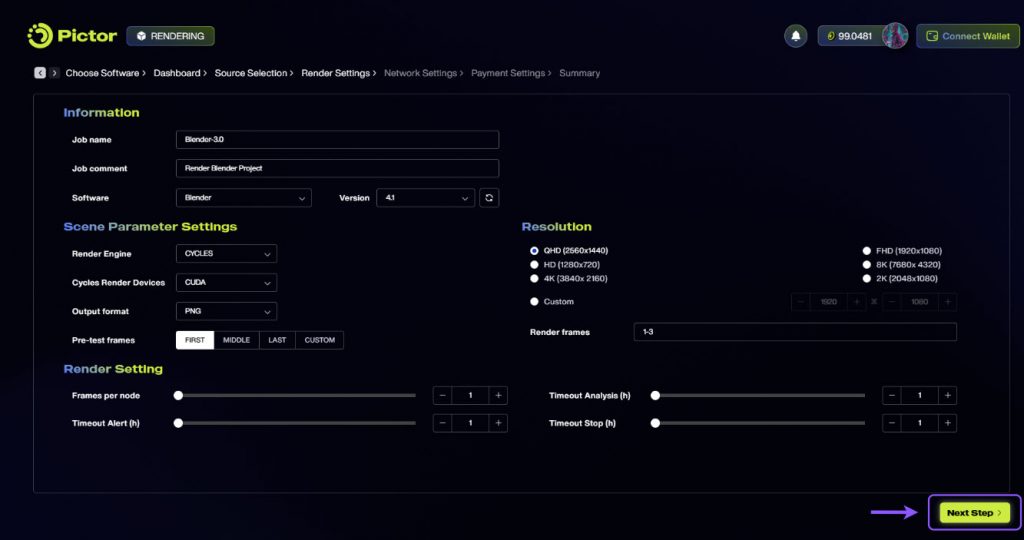 How to Render on Pictor Network - Decentralized GPU Aggregator Network